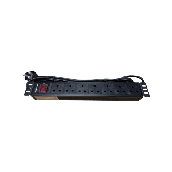 7-WAY 1.5U BS Rack Mountable PDU (13 Amp) – Richman Informatics